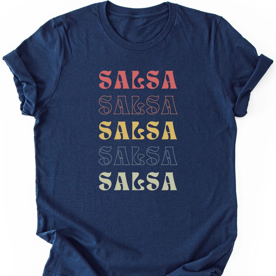 Salsa Dance Shirt | Salsera Salsero Gift Tee | Retro T-shirt - Etsy