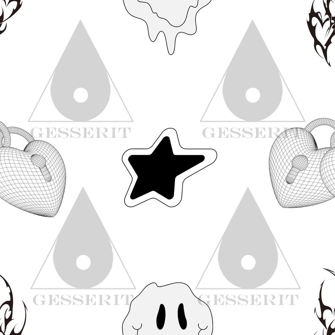 Y2K Grunge Digital Paper Pattern - Etsy