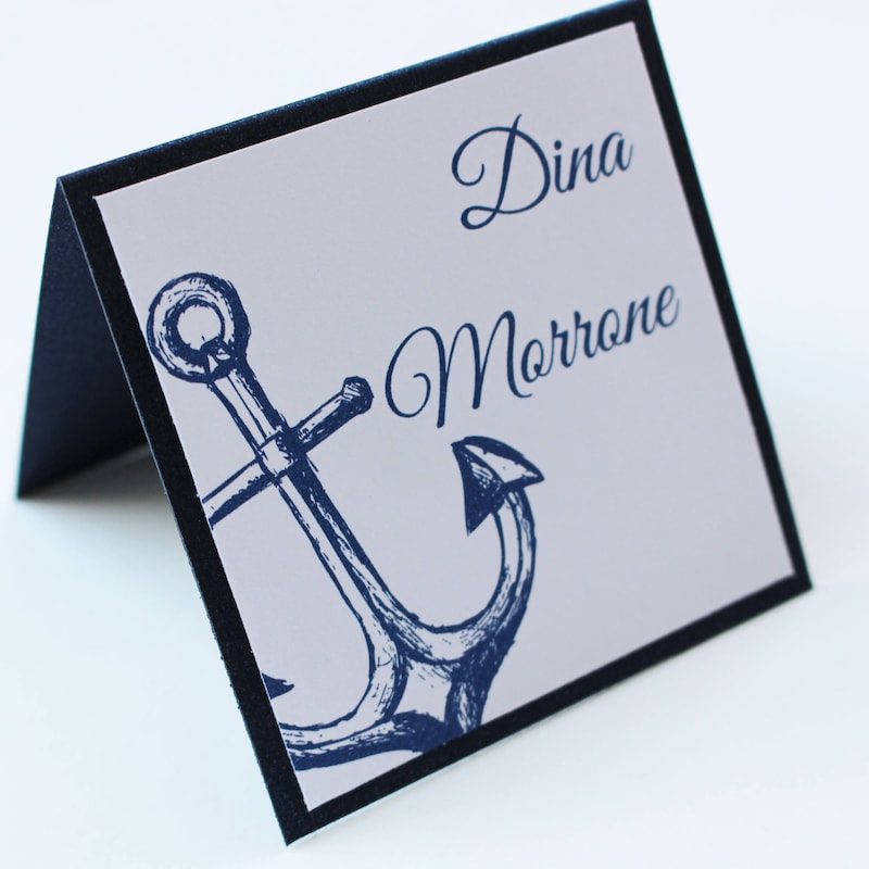 Nautical Place Cards - Etsy