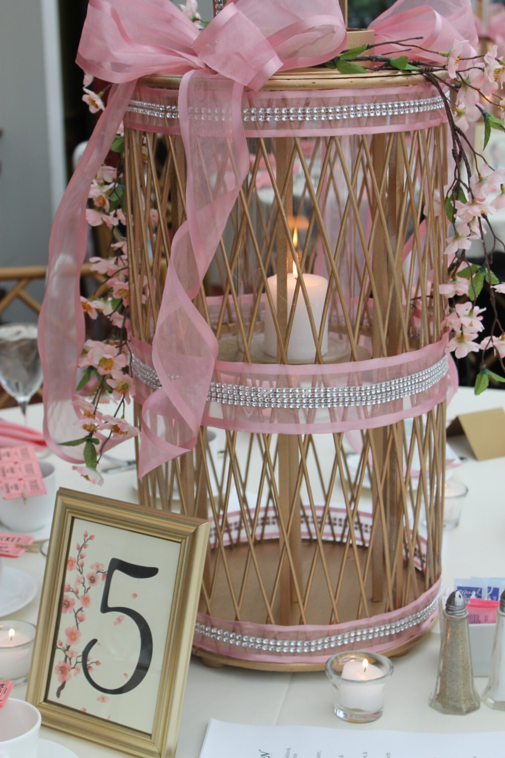 Cherry Blossoms Table Numbers | Etsy