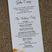 Falling Leaves Wedding Program - Etsy