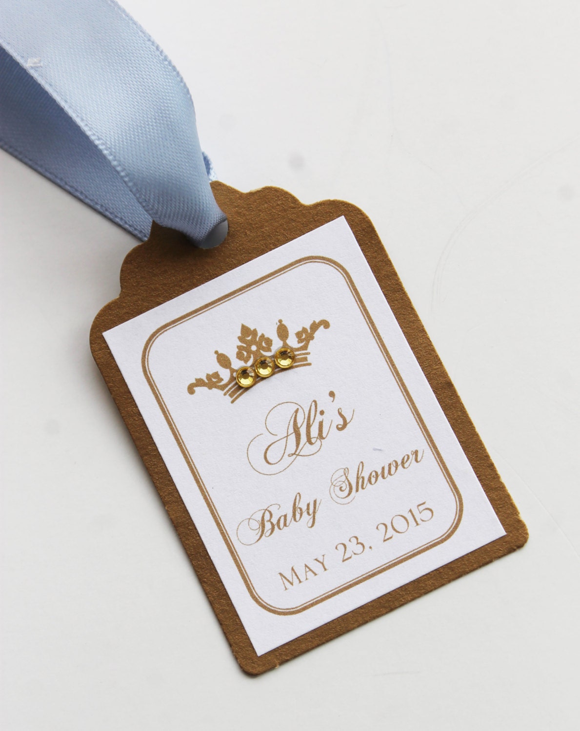 Little Prince Baby Shower Favor Tags - Etsy