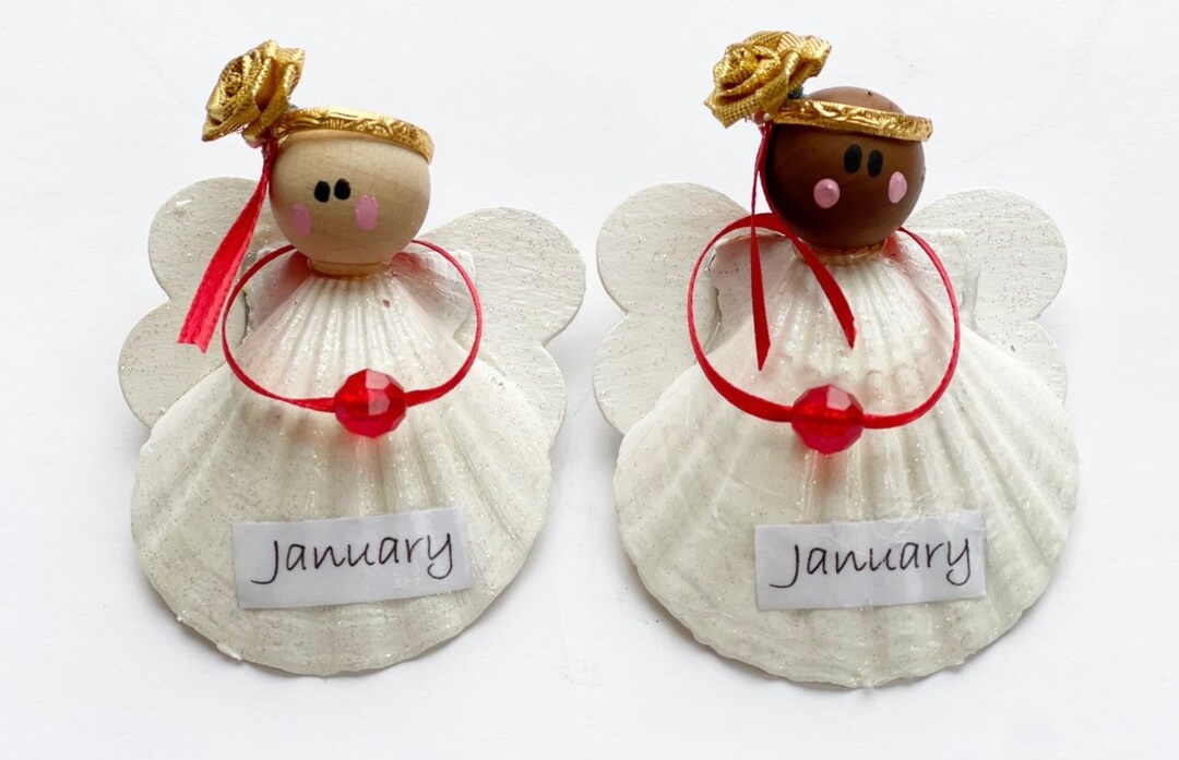 Seashell Angel Magnet - Etsy