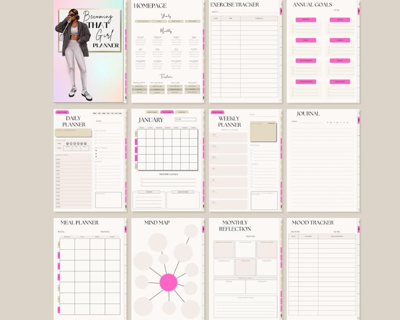 2026-2027 Digital Planner - Etsy Canada