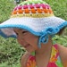 Crochet Hat PATTERN - Life's a Beach Hat - Crochet Pattern for Sun Hat ...