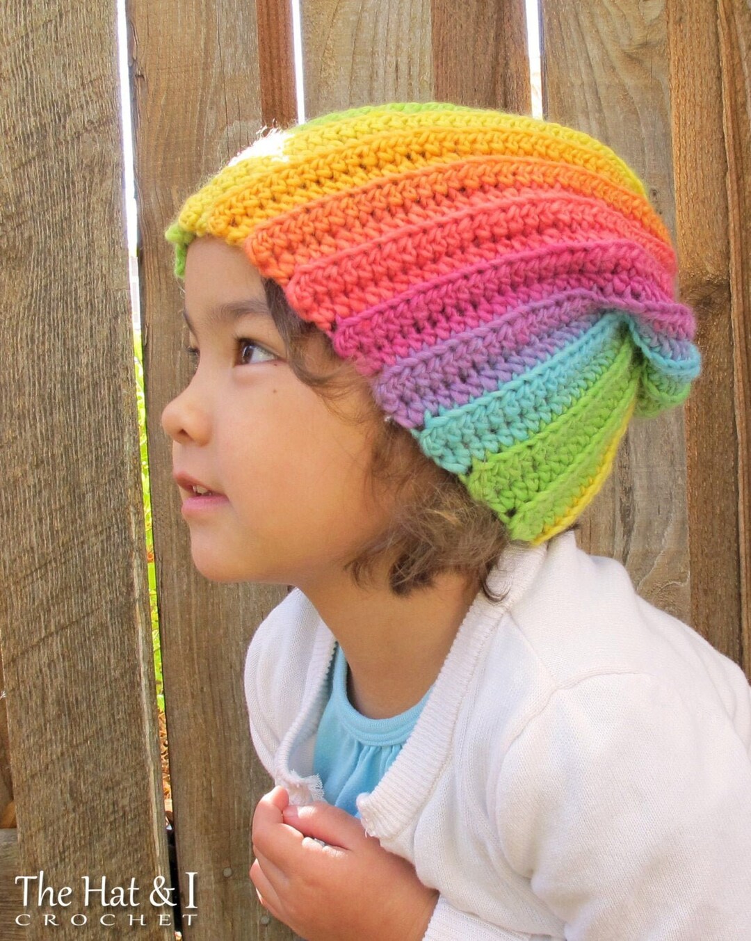 Crochet Hat PATTERN - Lollipop Swirl - Crochet Pattern for Slouchy ...