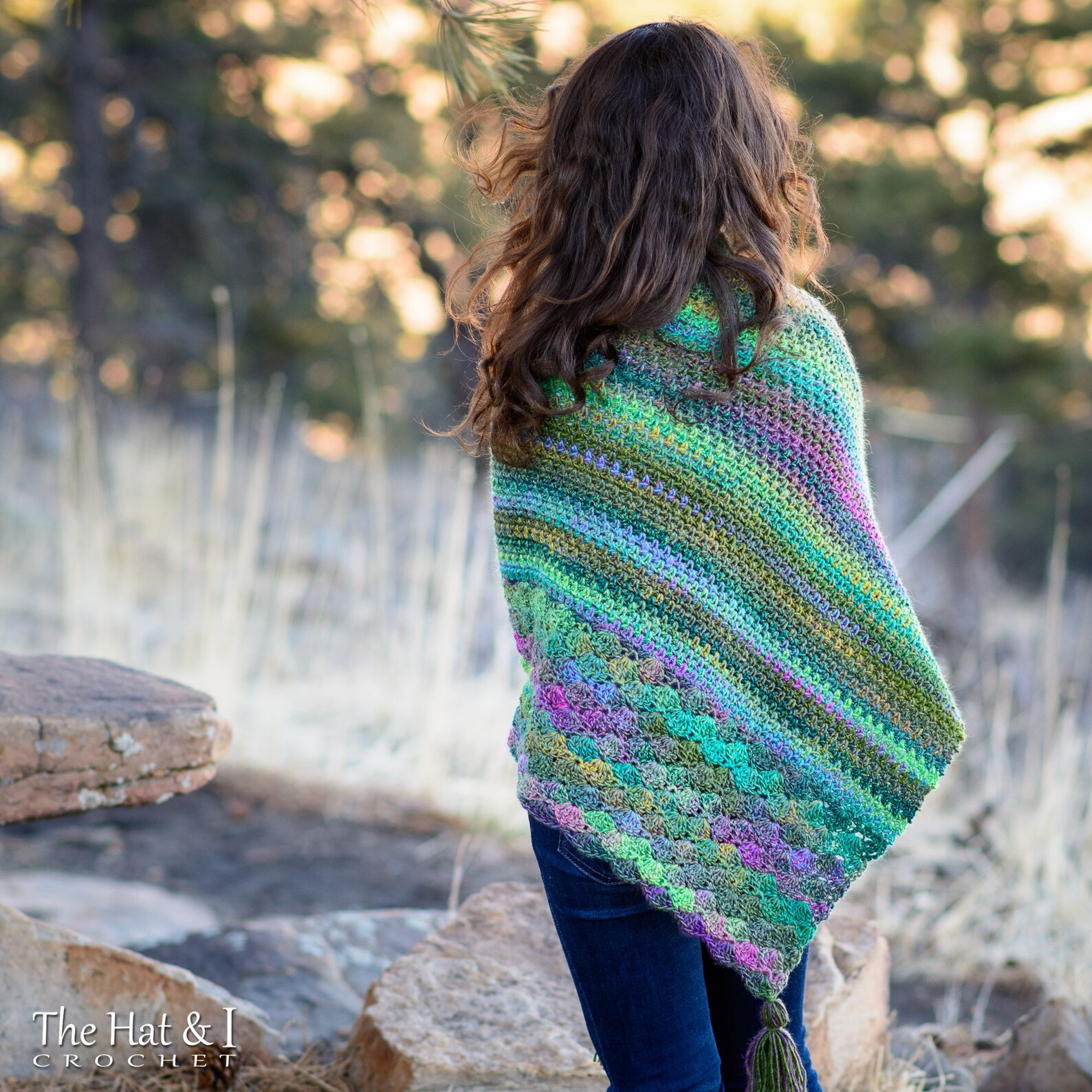 CROCHET PATTERN - Enchanted Forest Shawl - Crochet Shawl Pattern ...