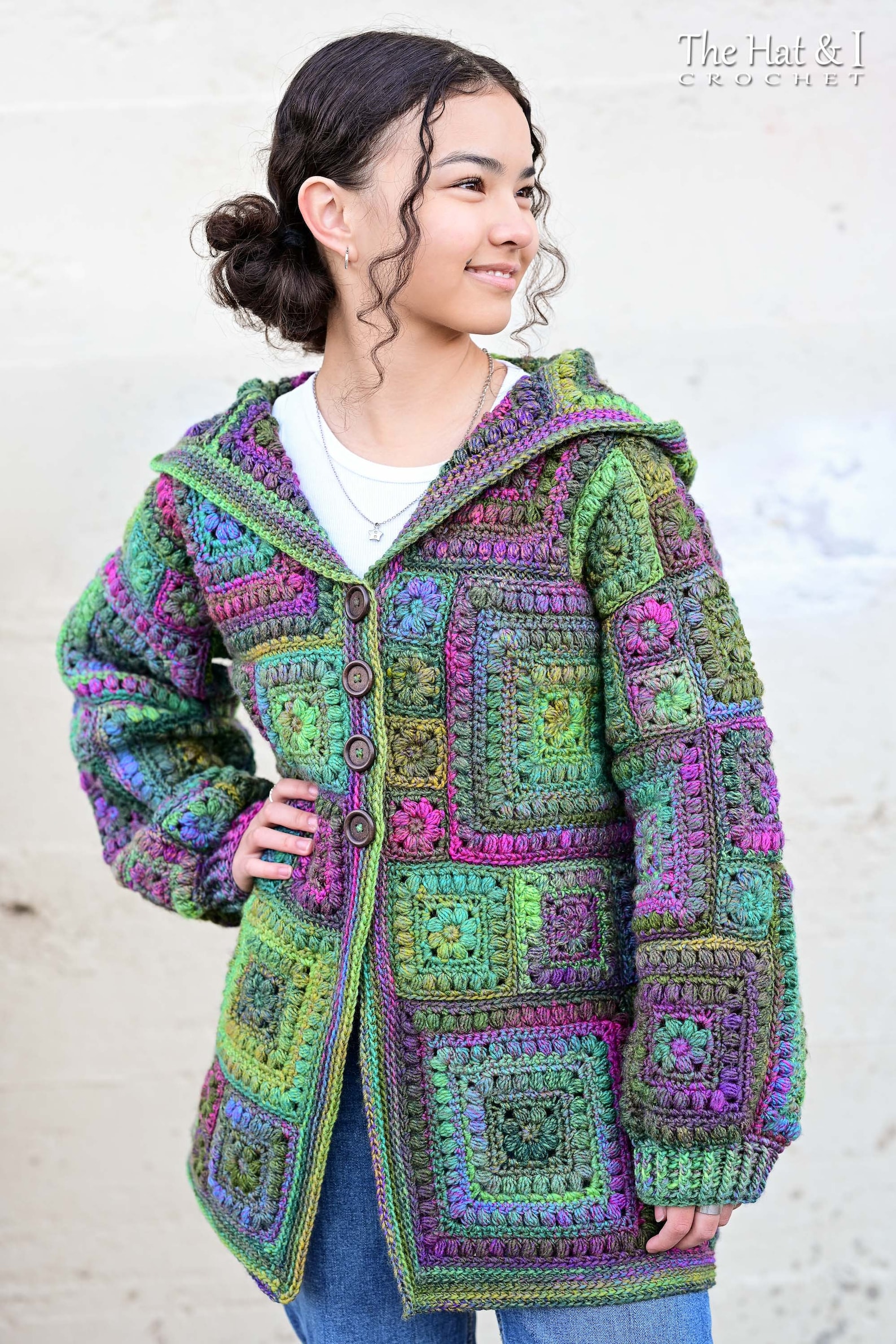 Crochet PATTERN Square Scramble Sweater Crochet Pattern for Granny ...