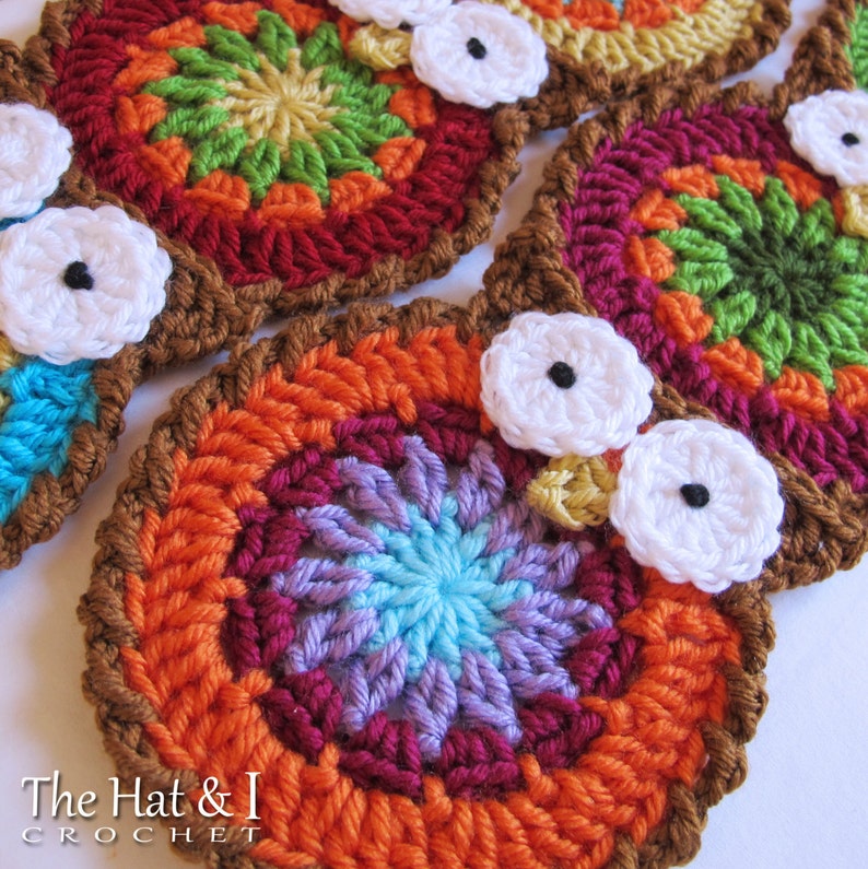CROCHET PATTERN - B Hoo Ur Scarf + Hat - Crochet Scarf Pattern, Owl ...