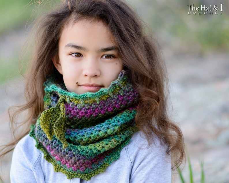 CROCHET PATTERN - Cozy Cabin Cowl - Crochet Cowl Pattern, Scarf Pattern ...