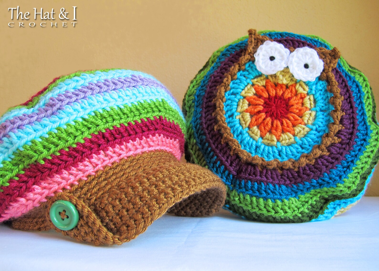 CROCHET PATTERN - B Hoo Ur Scarf + Hat - Crochet Scarf Pattern, Owl ...