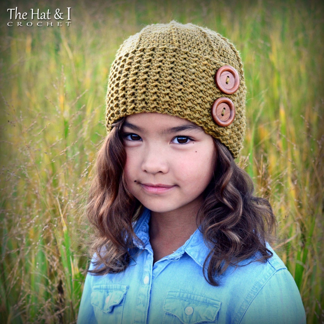 Crochet Hat PATTERN Parisian Dreams Crochet Pattern for - Etsy