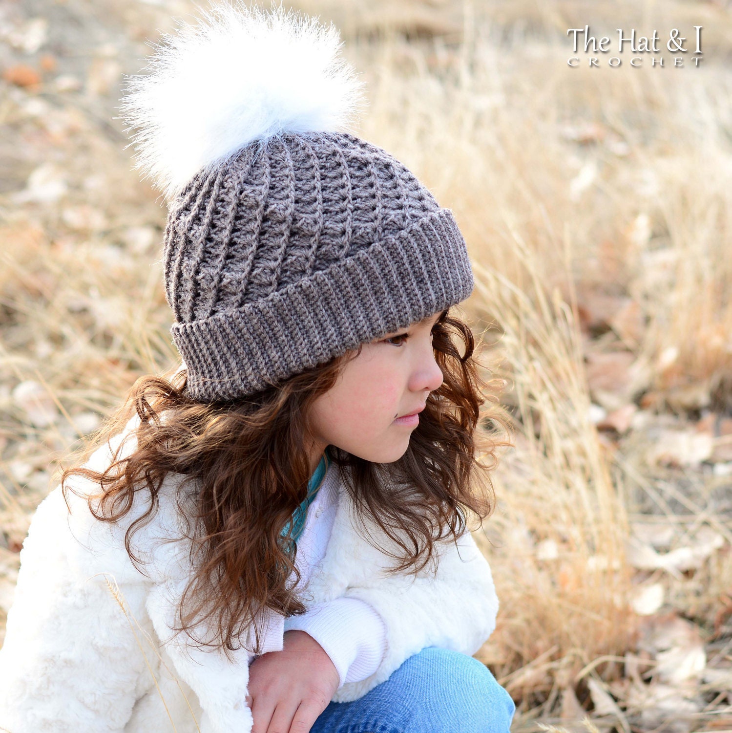 Crochet Hat PATTERN Snow Bunny Beanie crochet pattern for | Etsy