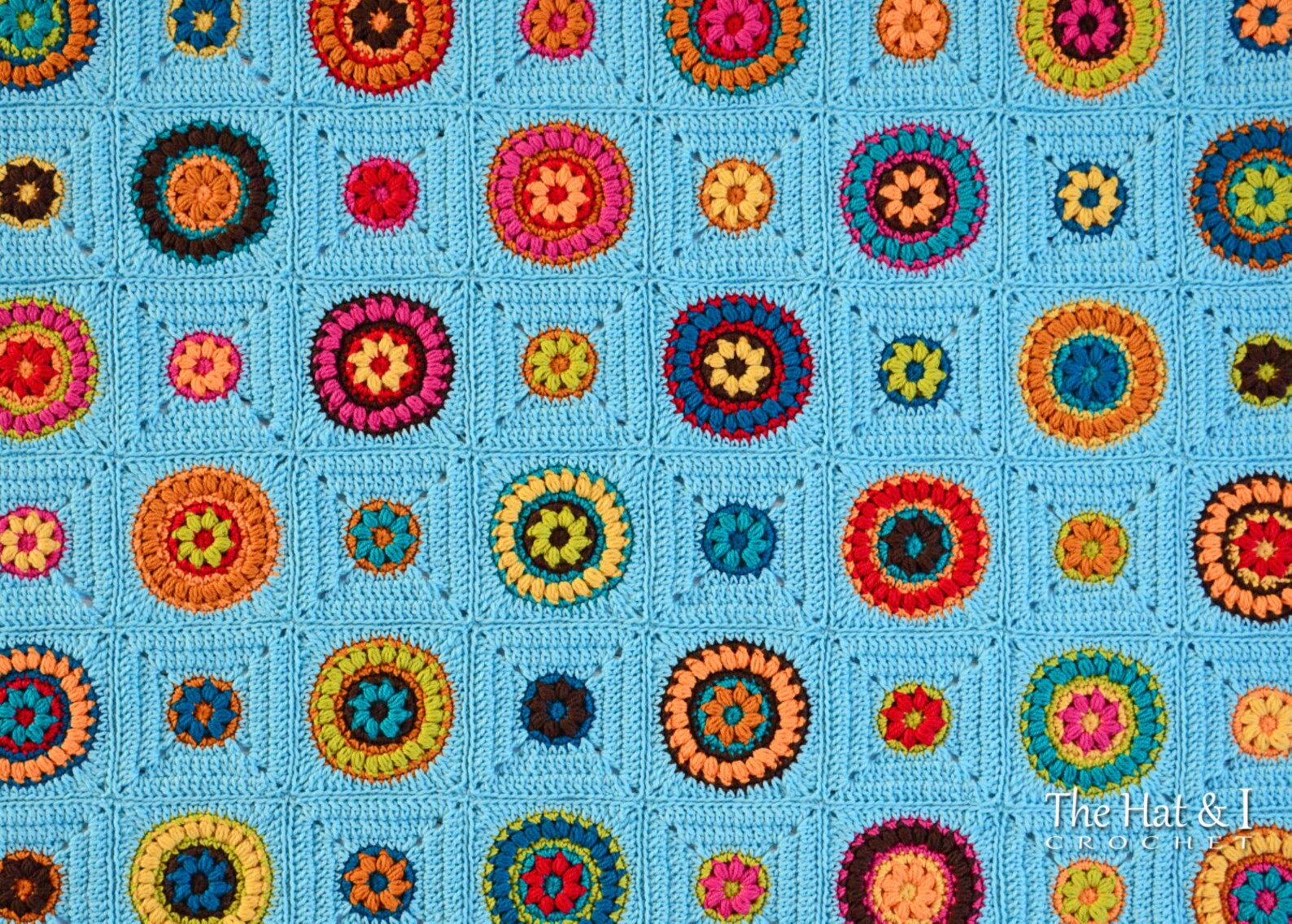 CROCHET Blanket PATTERN - Hippie Gypsy Blanket - Crochet Pattern for ...