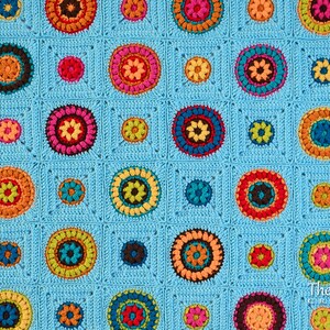 CROCHET Blanket PATTERN - Hippie Gypsy Blanket - Crochet Pattern for ...