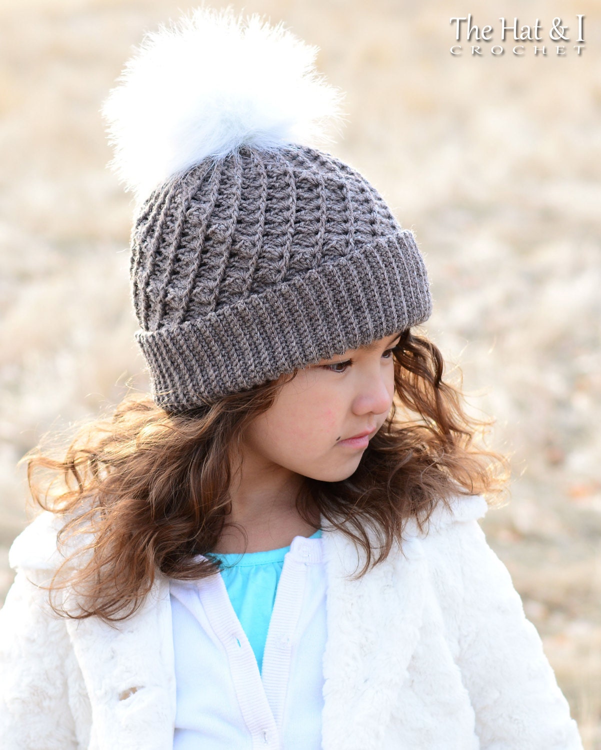 Crochet Hat PATTERN Snow Bunny Beanie crochet pattern for | Etsy