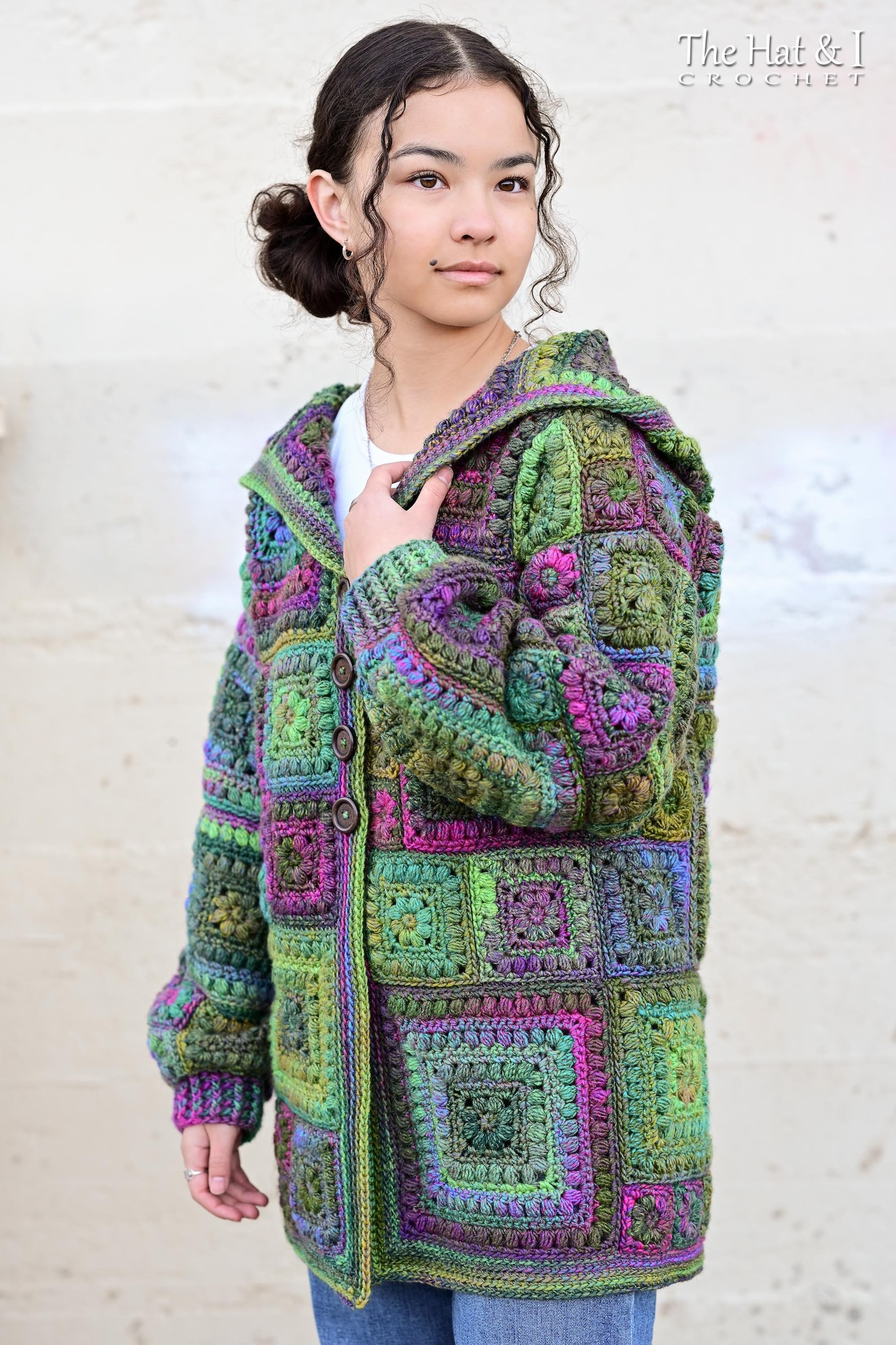 Crochet PATTERN Square Scramble Sweater Crochet Pattern for Granny ...