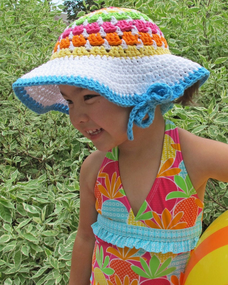 Crochet Hat PATTERN Life's a Beach Hat Crochet Pattern - Etsy