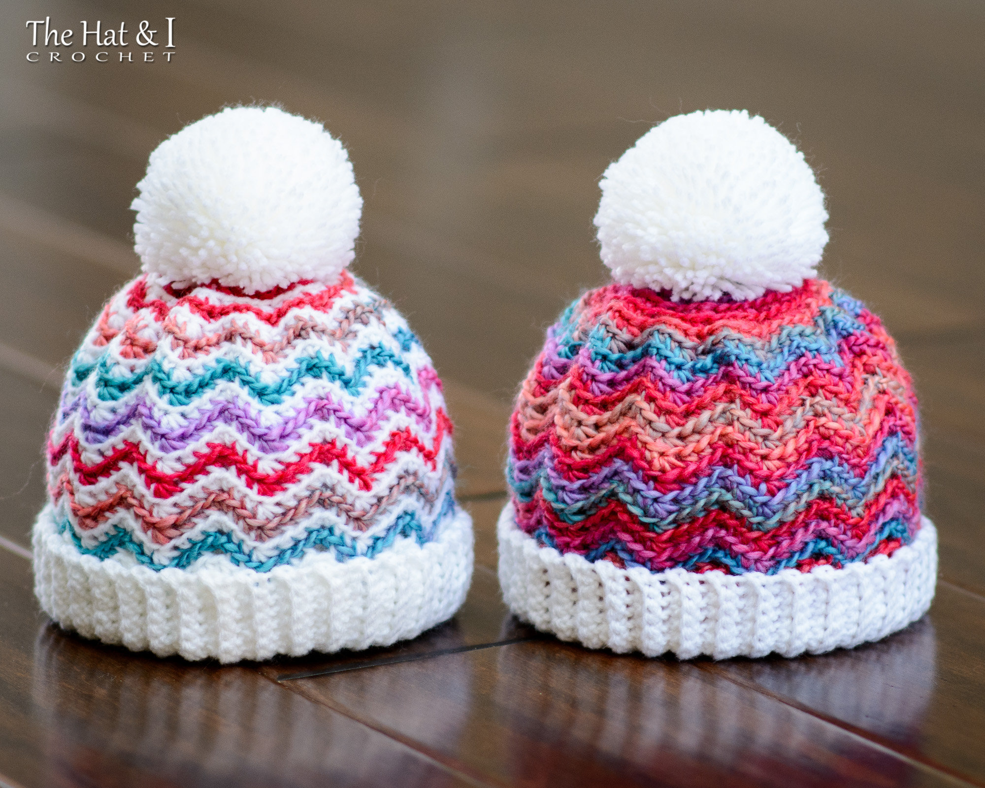 Crochet Chevron Hat Pattern
