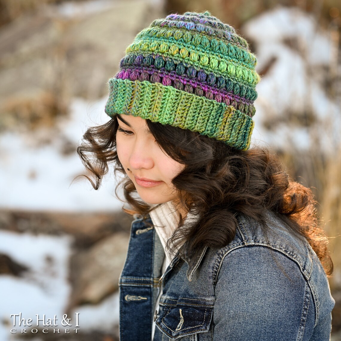 Crochet Hat PATTERN Boho Beanie Babe Crochet Pattern for - Etsy