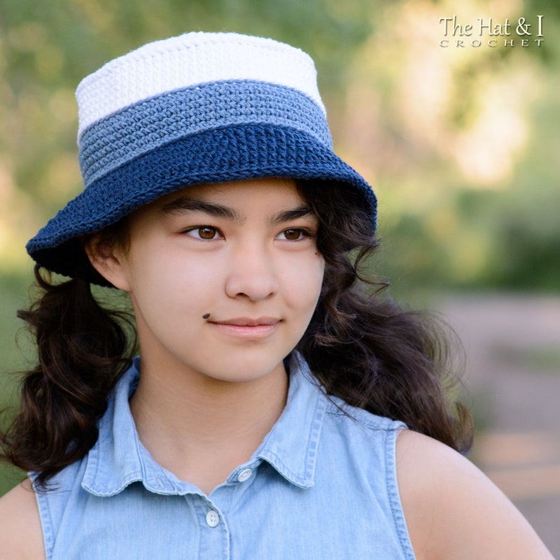 Crochet PATTERN Grab N Go Bucket Hat Crochet Sun Hat - Etsy
