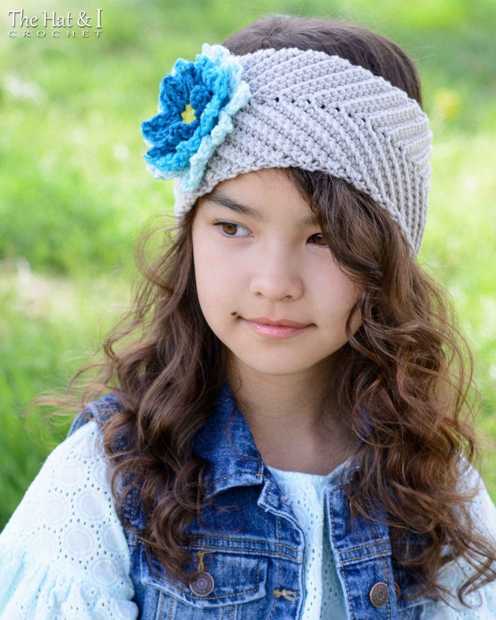 CROCHET PATTERN - Perfectly Pretty Headband - Crochet Head Wrap Pattern ...