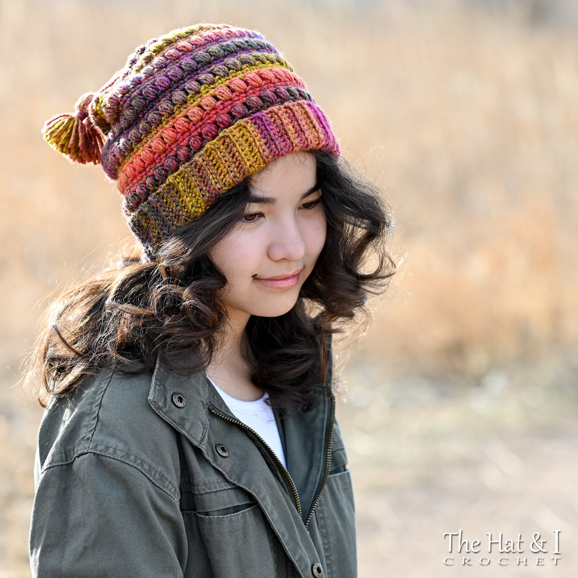 Crochet Hat PATTERN Slouchy Boho Beanie Crochet Pattern - Etsy