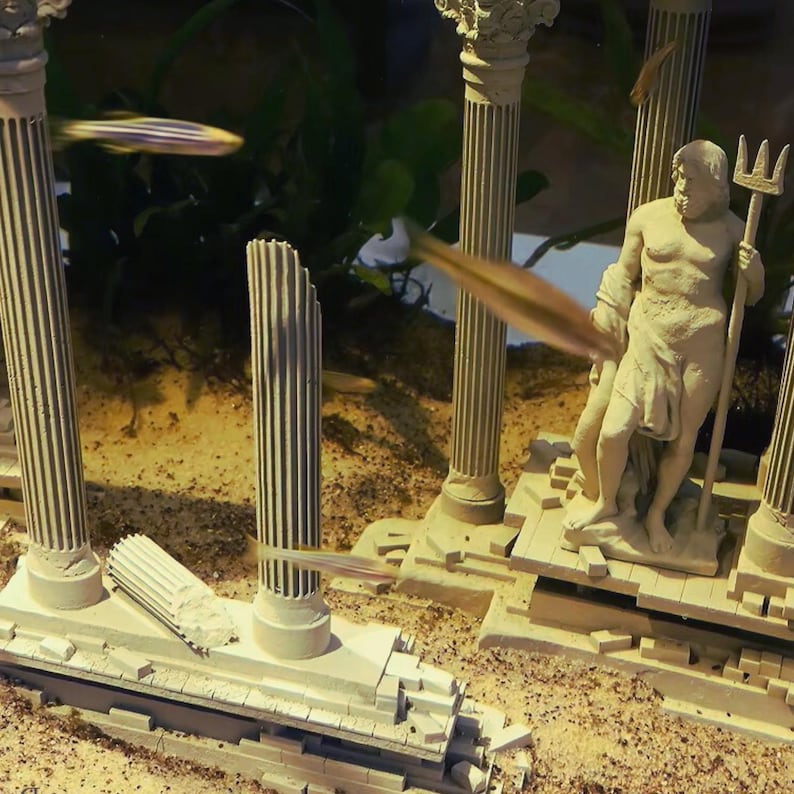Roman Column Aquarium Ornament - Etsy