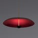 Modern Red Dome Pendant Light | Luxury Ceiling Hanging Lamp ...