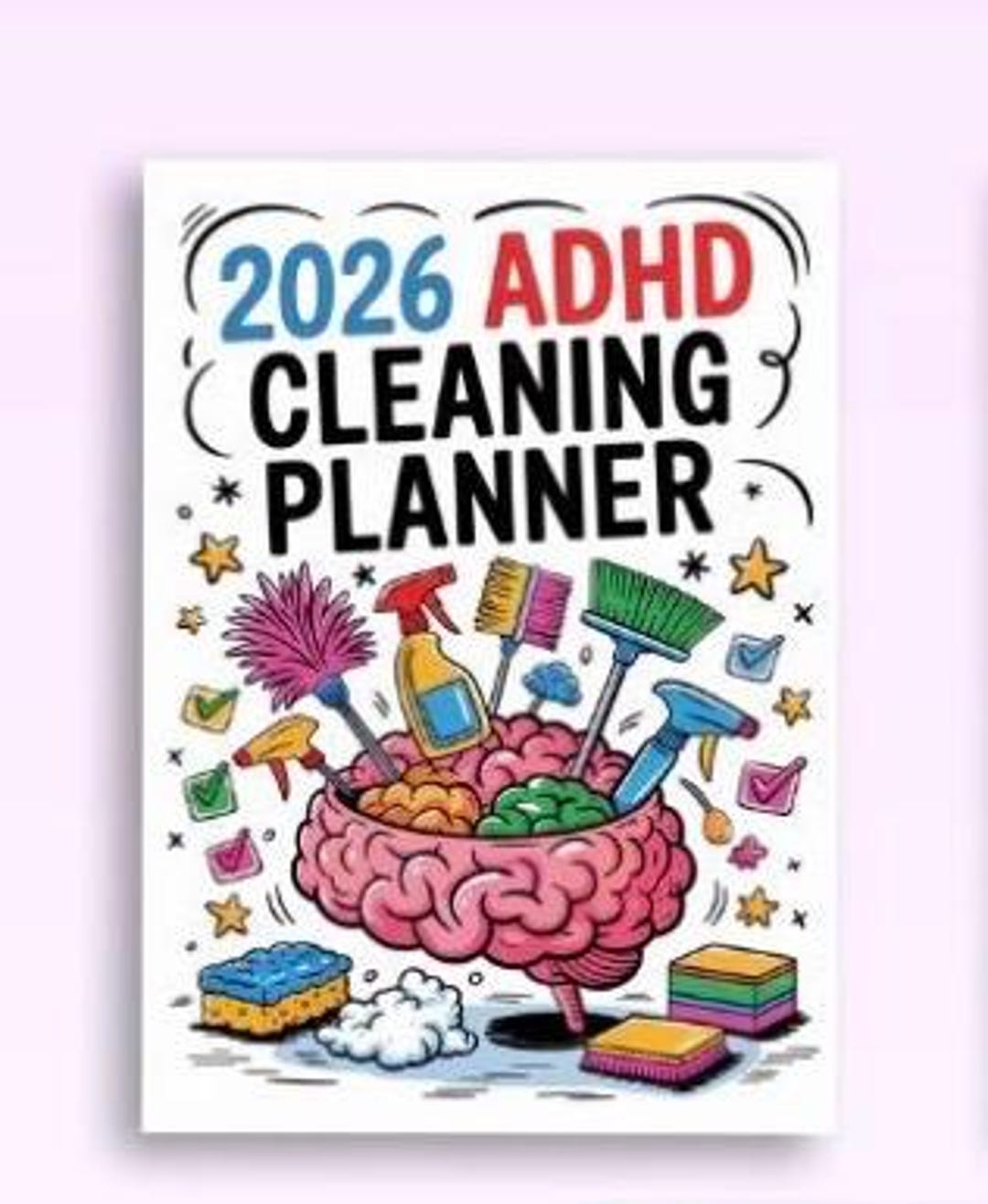 ADHD Cleaning Planner – Create Order Without the Overwhelm - Etsy