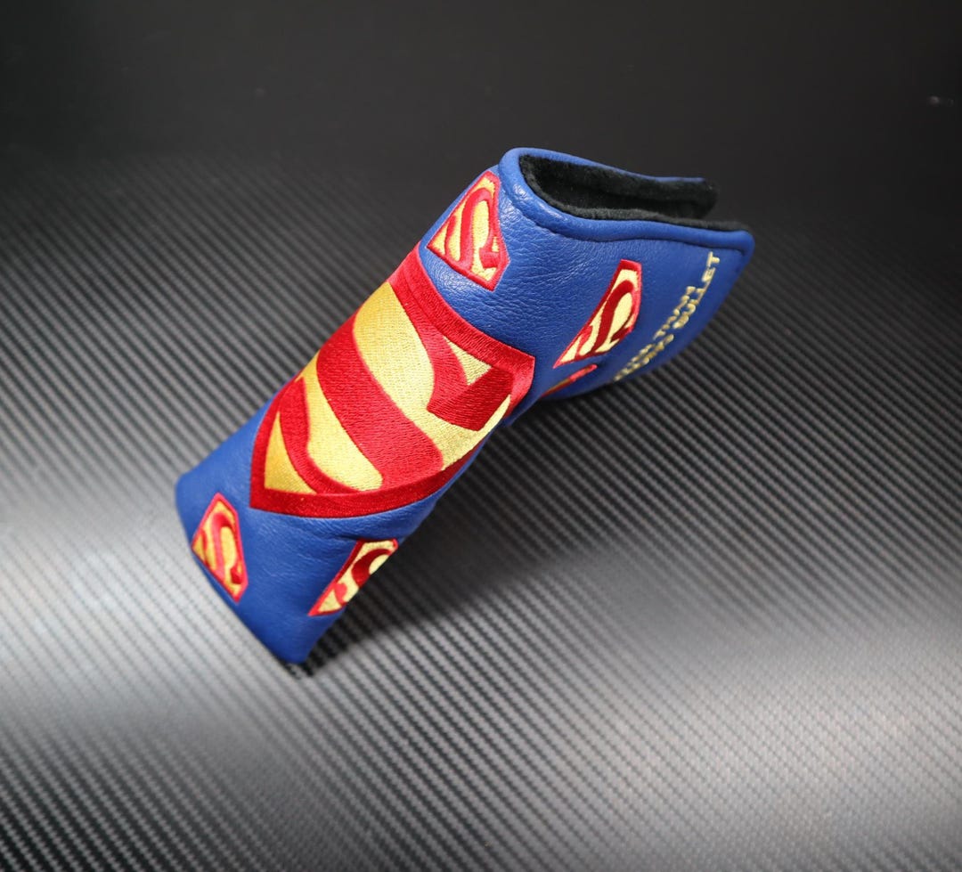 SCGOLF Custom Golf Putter Head Cover Blade Superman Edition - Etsy
