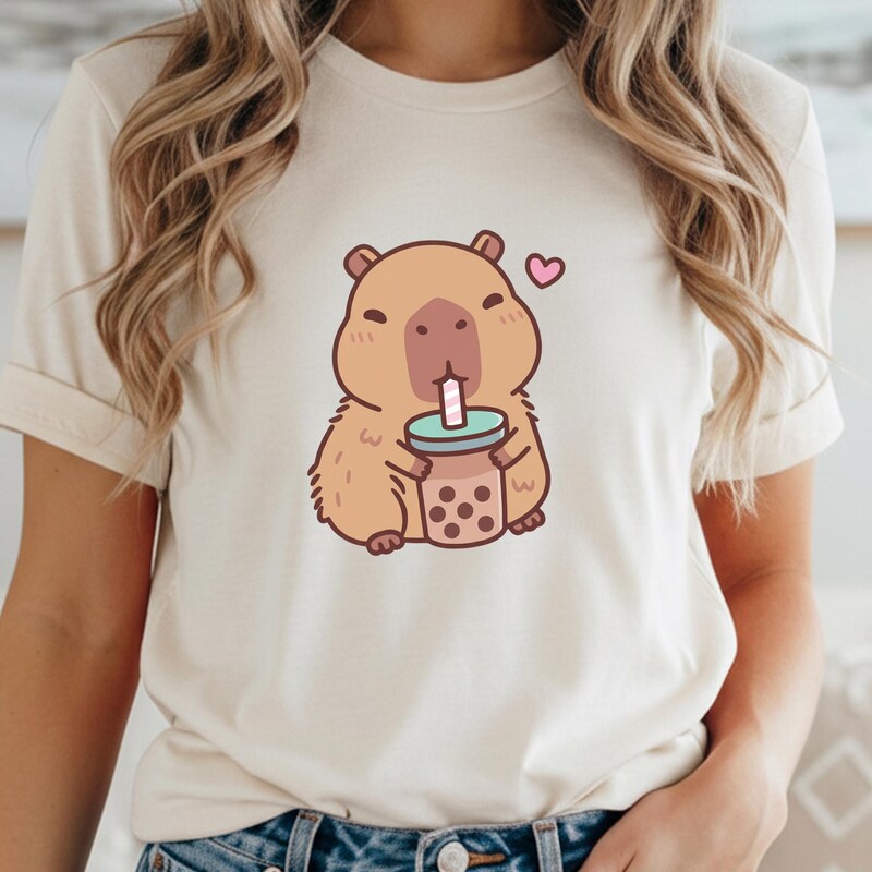 Capybara Boba - Etsy