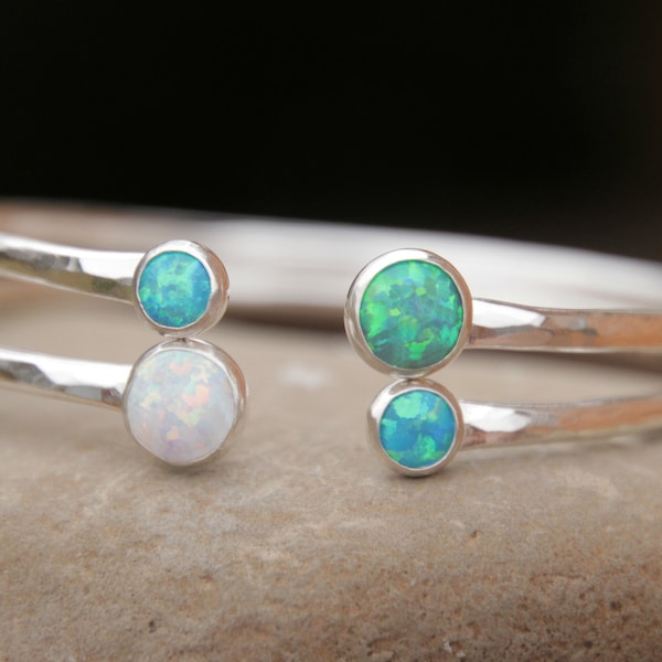 Opal Bangle - Etsy