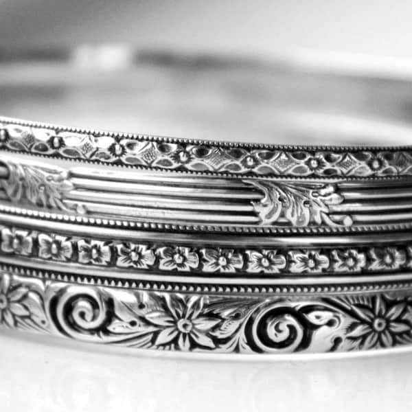 Patterned Bangle - Etsy