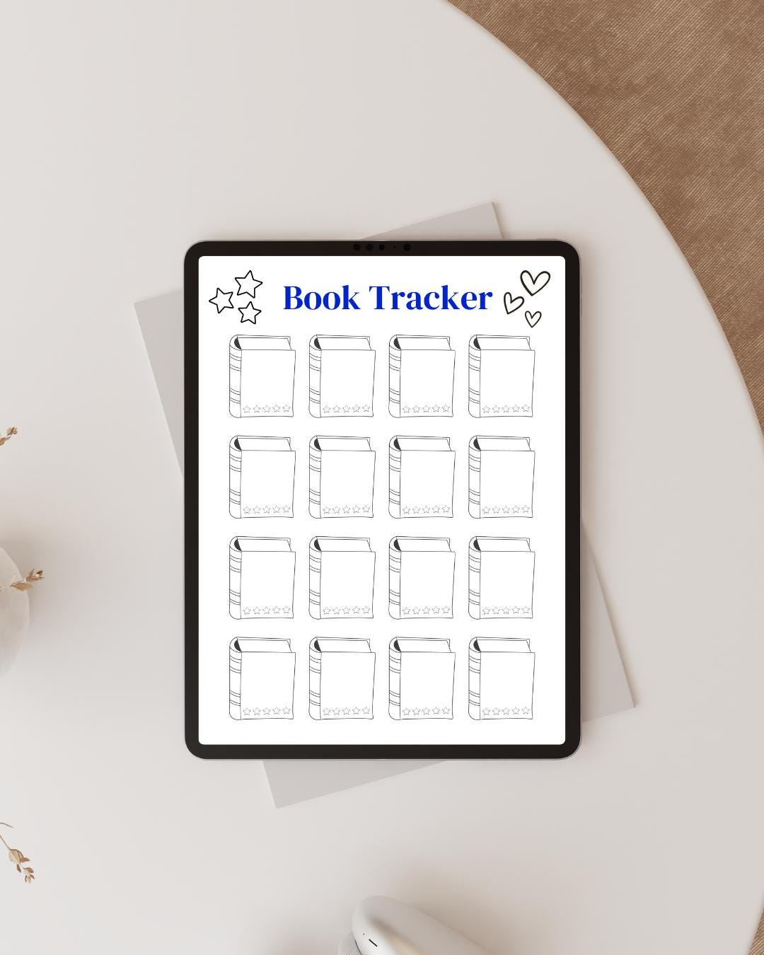 Printable Reading Tracker - Canva Editable Book Log (digital Download ...