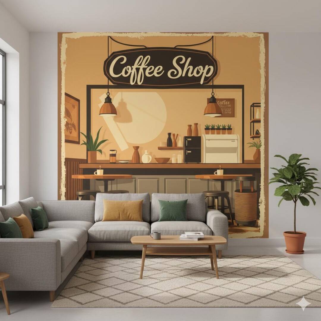 5 Posters Café – Affiches Imprimables différents format Cuisine ...