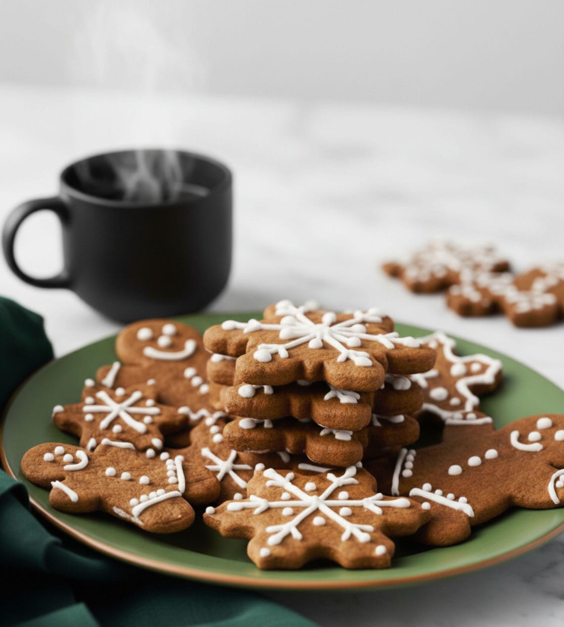Gingerbread Cookies Recipe | Classic Christmas Cookie | Printable ...