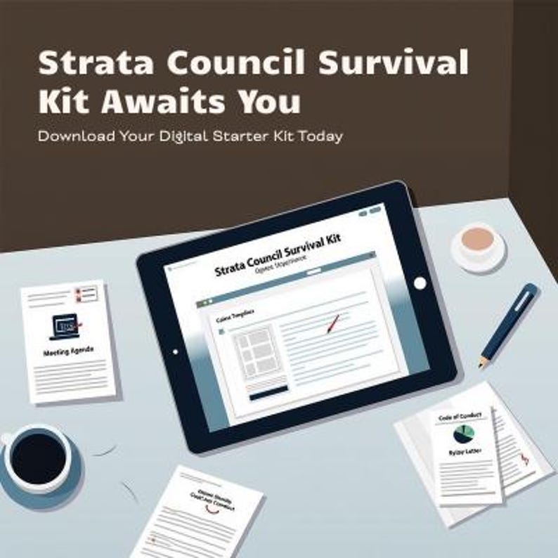Strata Council Survival Kit | Templates for Self-managed Stratas - Etsy