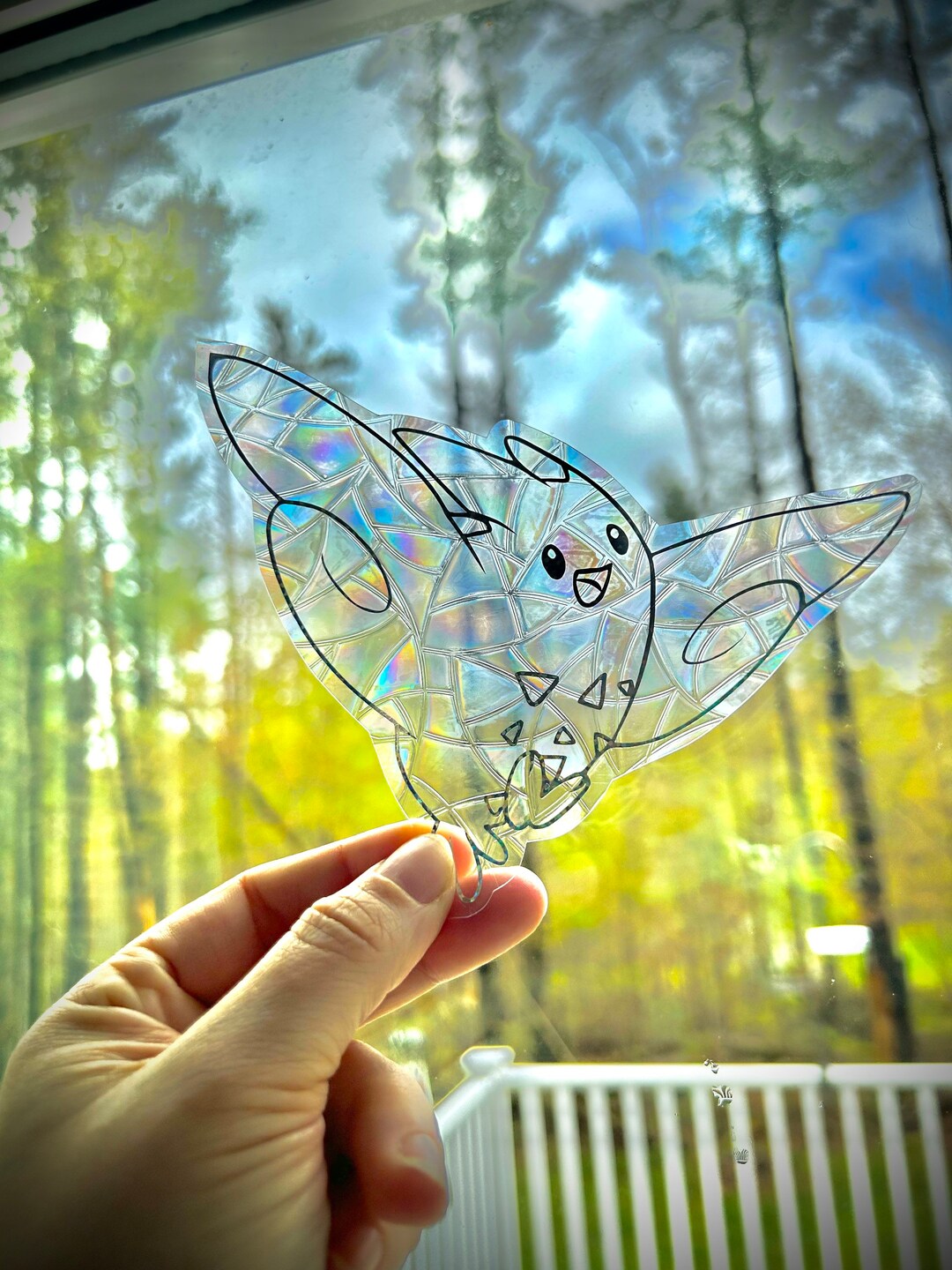 Pokémon Togekiss Sun Catcher, Rainbow Maker, Window Decal - Etsy
