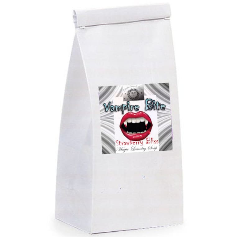 Vampire Bite VEGAN Laundry Soap Powder 6 Oz. SAMPLE 5-10 LOADS ...