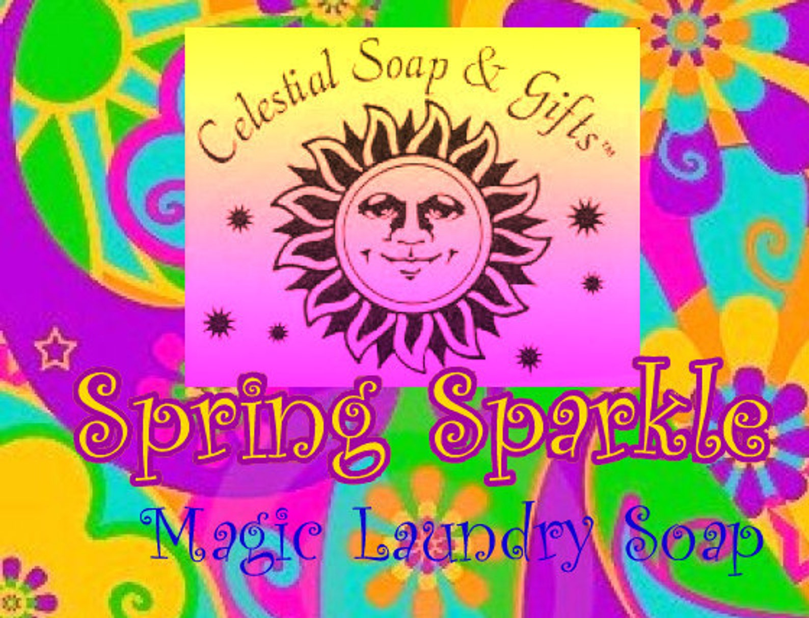 Spring Sparkle Natural VEGAN Laundry Soap Detergent Powder Bag - Etsy