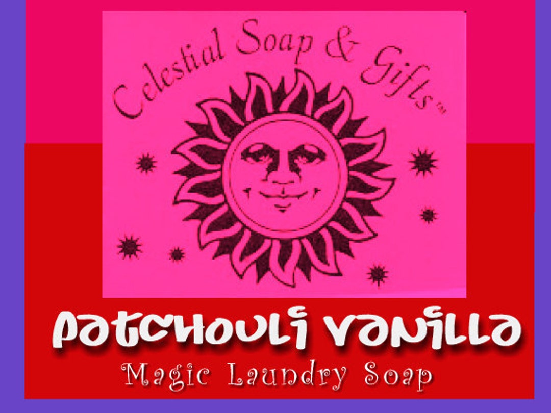 Patchouli Vanilla Natural VEGAN Laundry Detergent Soap Powder Bag - 40 ...