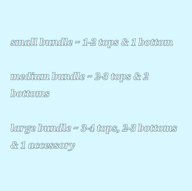 Custom Style Thrift Bundle - Etsy