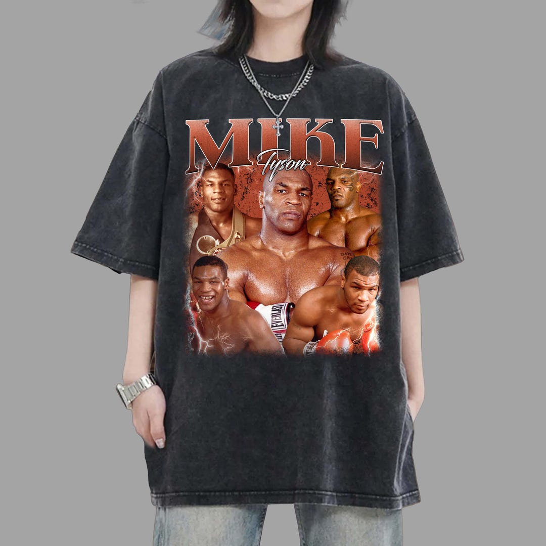 Vintage 90s Mike Tyson Bootleg T-shirt, Unisex Boxing Tee - Etsy
