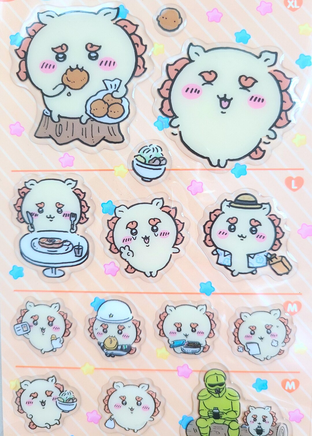 Chiikawa Shisa Gel Resin Deco Sticker - Etsy