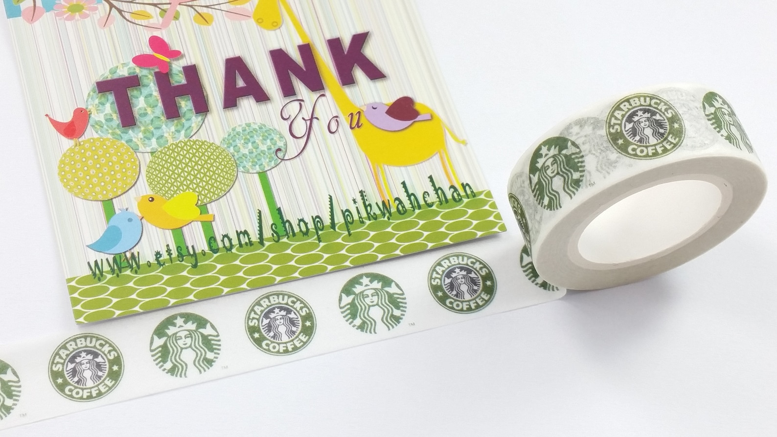 Starbucks Coffee Logo Washi Tape 15mm X 10M | Etsy