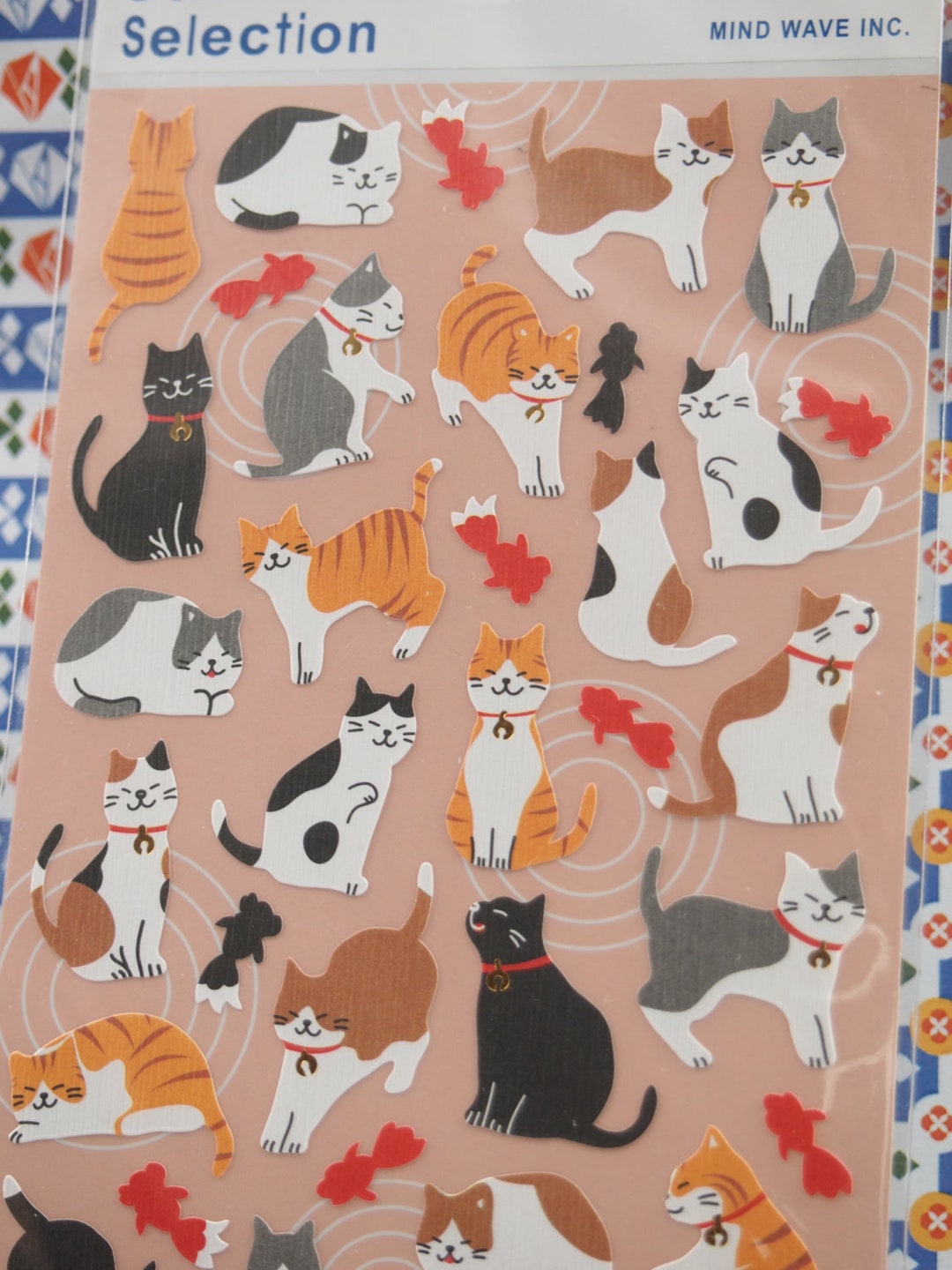 Lovely Cat Deco Sticker 1 Sheet - Etsy