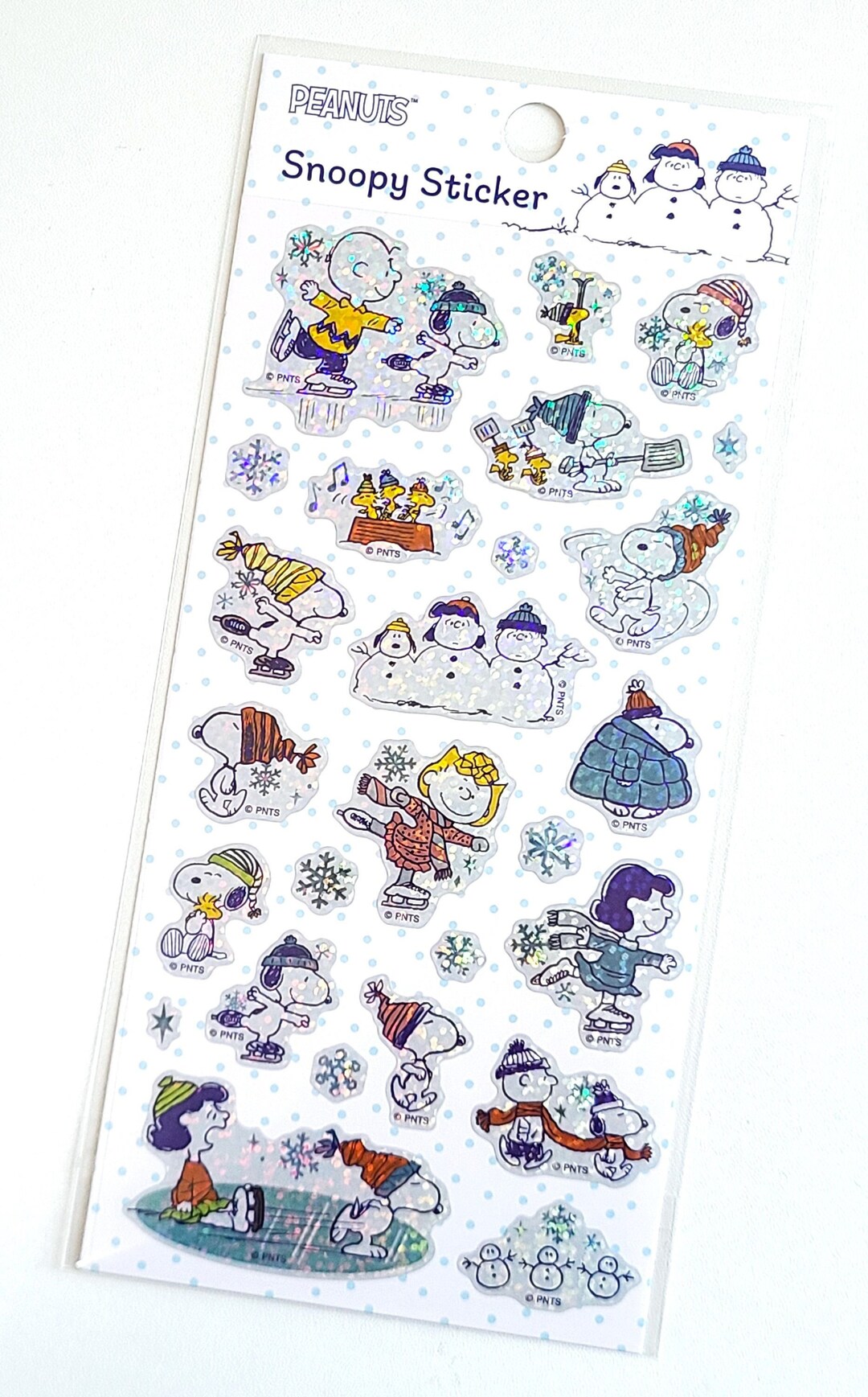 Snoopy Bling Bling Deco Sticker 1 Sheet - Etsy
