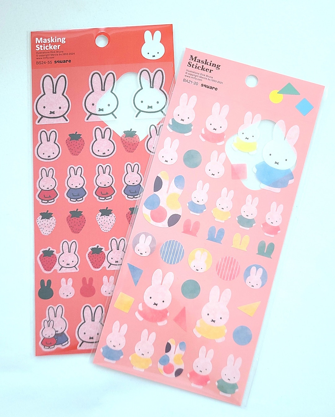 Miffy Deco Sticker 1 Sheet - Etsy