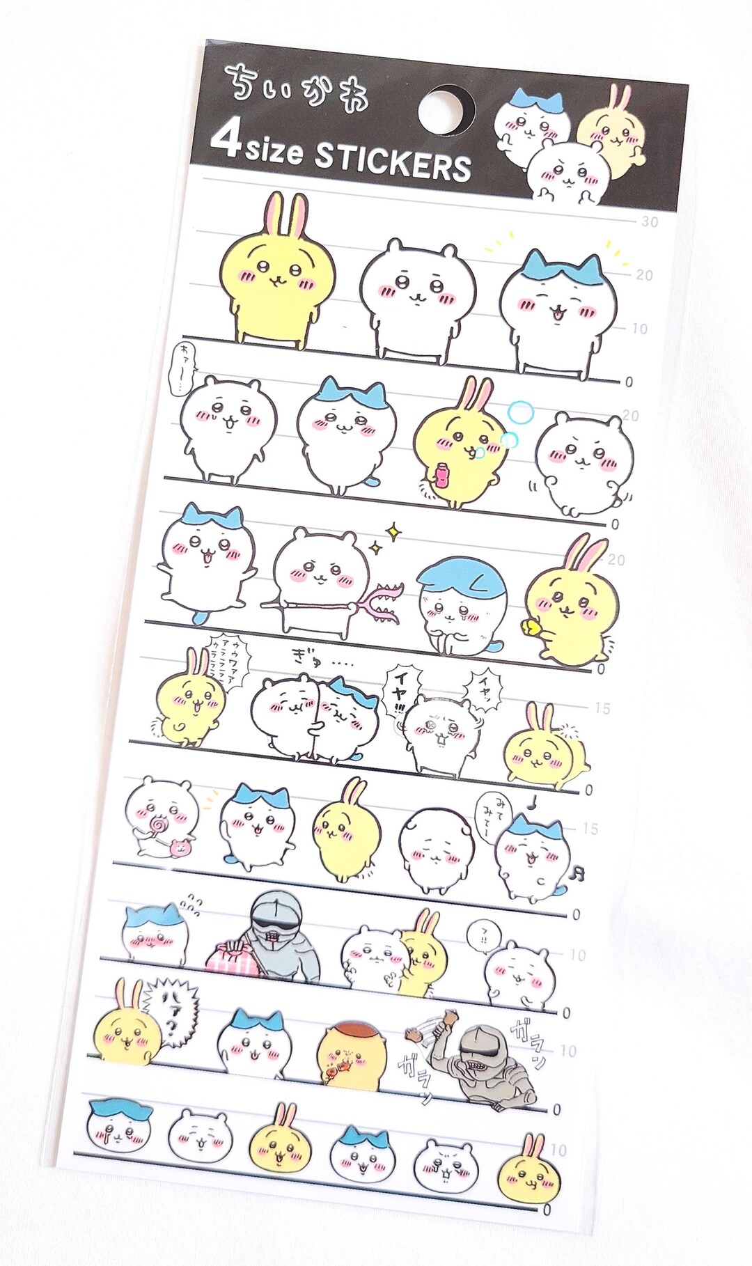 Chiikawa Deco Sticker 1 Sheet Made in Japan - Etsy
